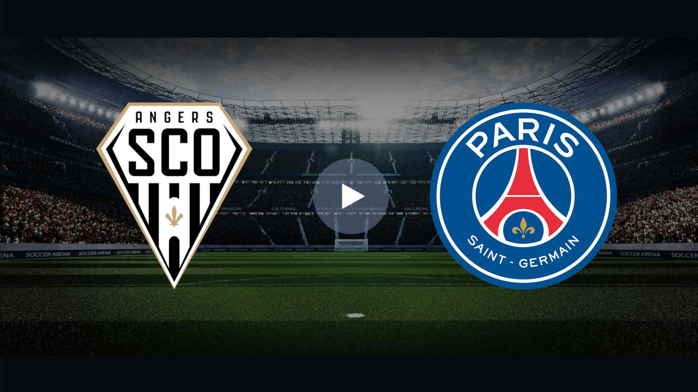 Regardez en direct le match Angers vs Paris SG le 9 novembre 2024 au ...