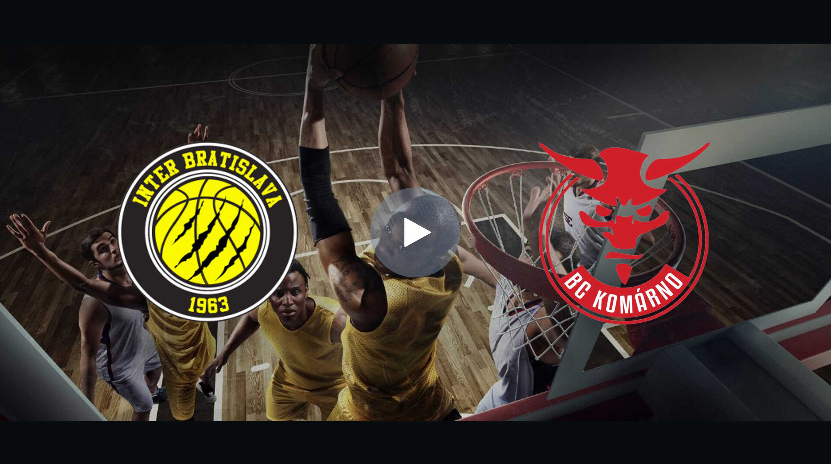 Online prenos Slovenskej basketbalovej ligy: BK Inter Bratislava vs MBK Komárno - 12. apríla 2025
