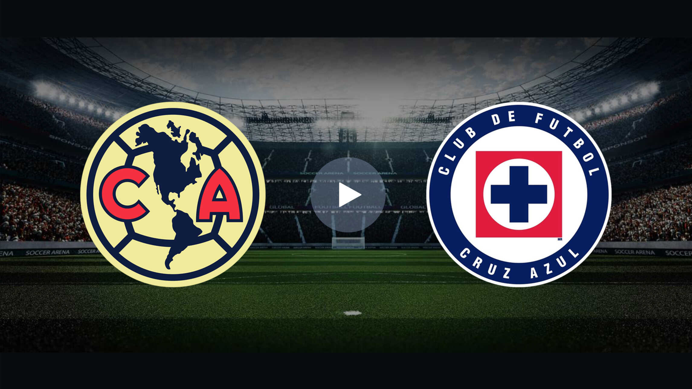 Transmisión en vivo del partido CF América vs Cruz Azul - Liga MX 2025 ...