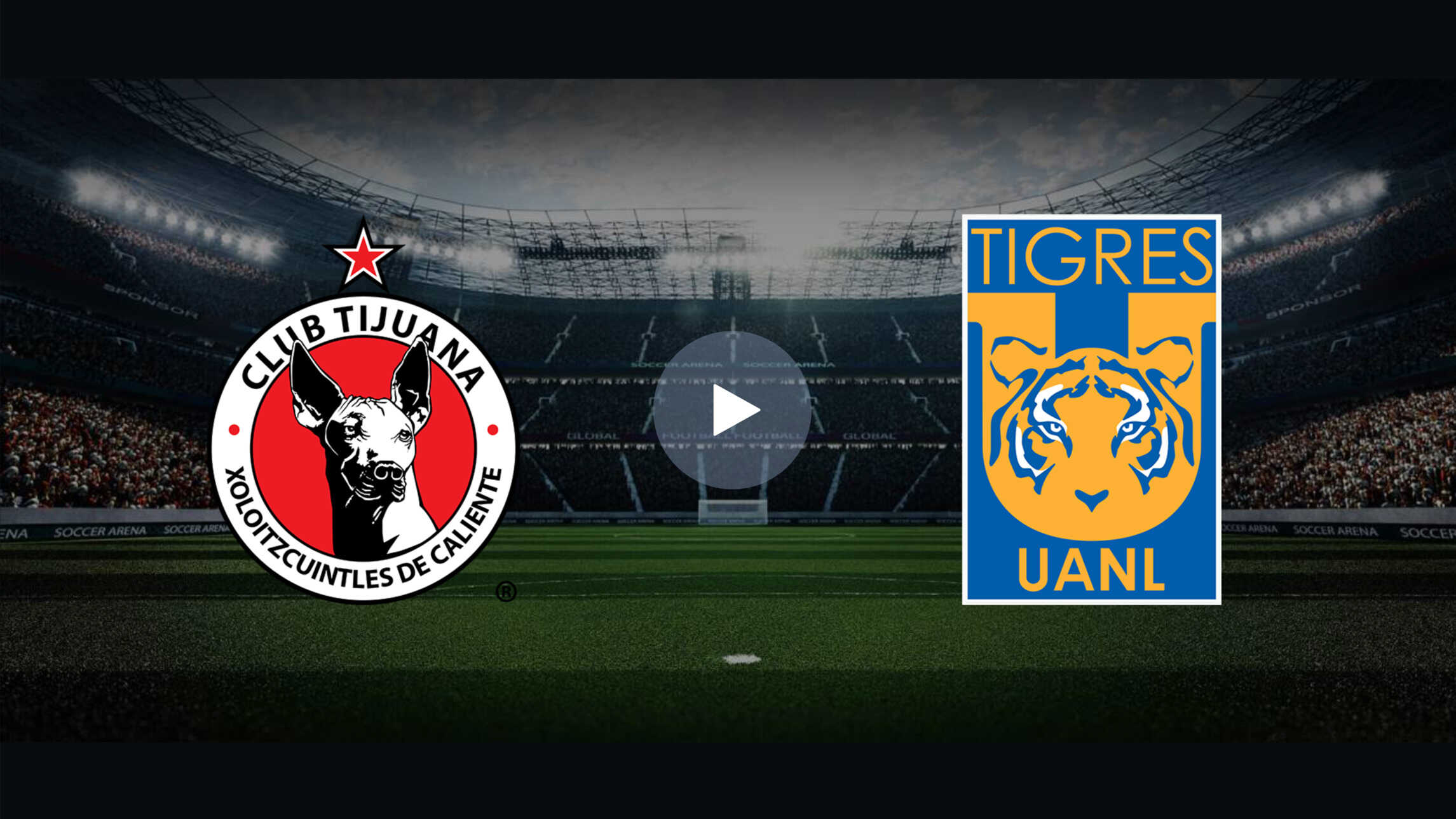 Transmisión en vivo del Tijuana vs Tigres - Liga MX, 2 de noviembre de 2024